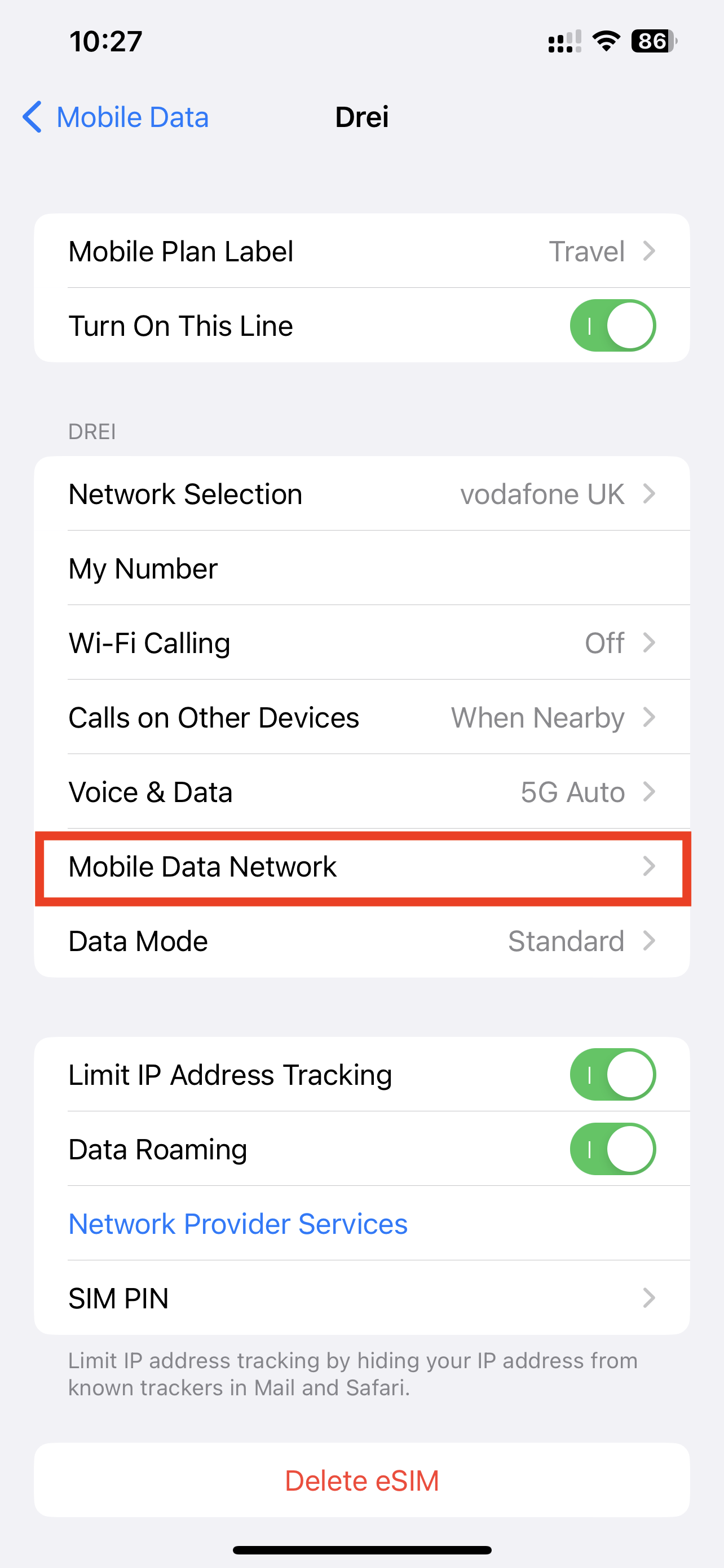 Set up an APN on Apple (iOS) Devices – du eSIM