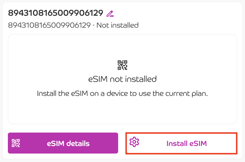 Setup guide for installing an eSIM – du eSIM